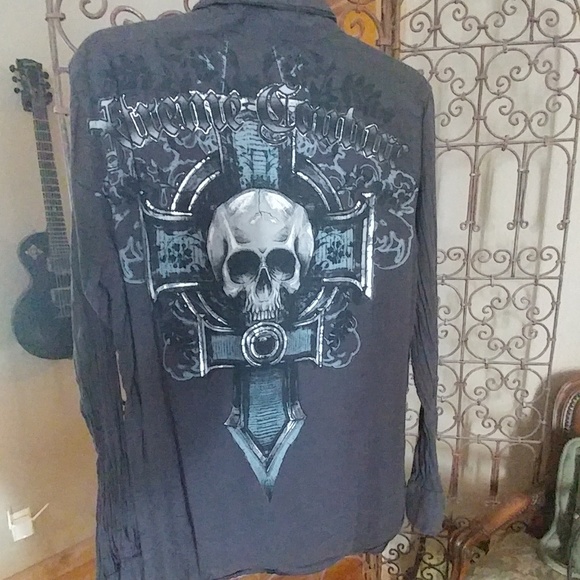 Affliction | Shirts | Affliction Extreme Couture Mens M New With Tag ...